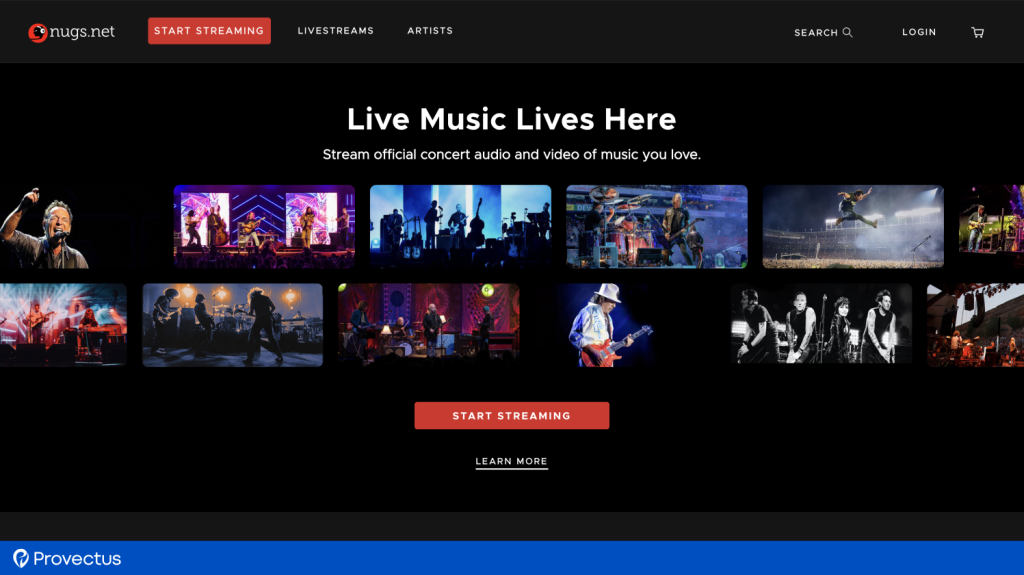 Digital and AI Transformation of Nugs.net