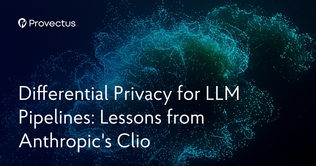 Differential Privacy for LLM Pipelines: Lessons from Anthropic's Clio